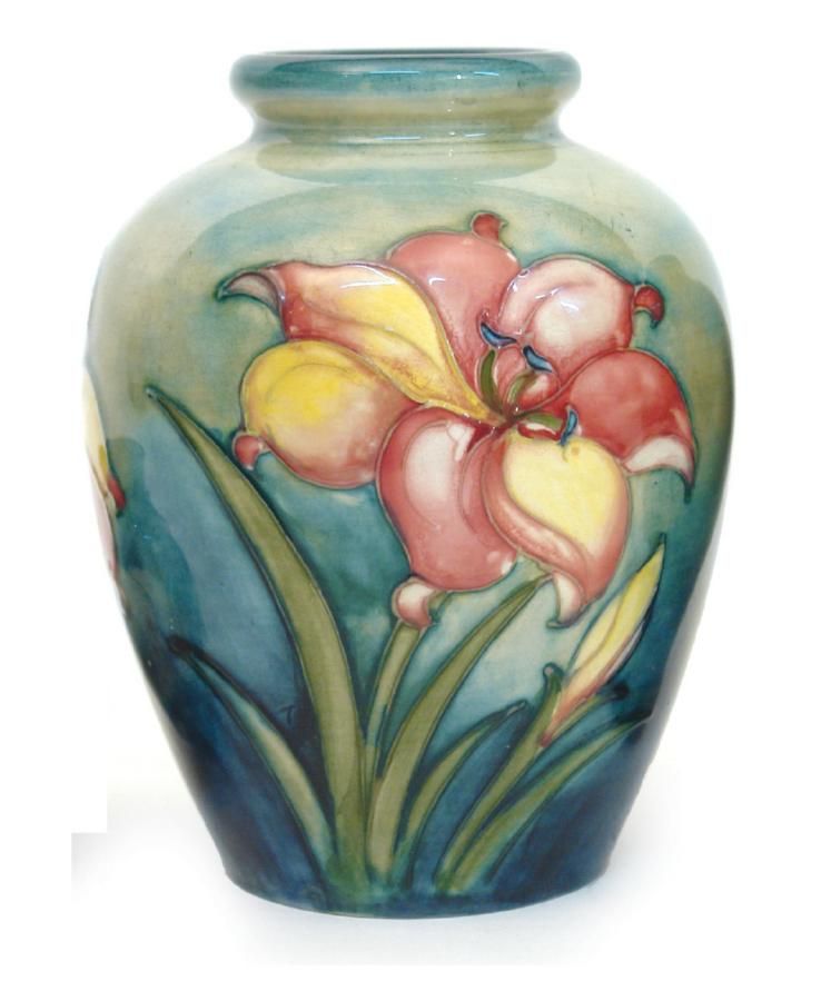 Moorcroft African Lily Vase - Moorcroft - Ceramics