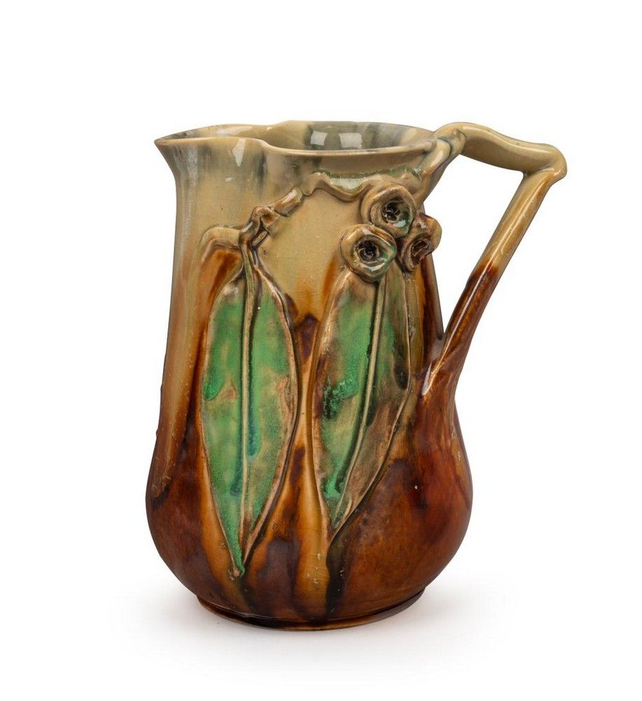 Remued Pottery Vase with Gumnuts and Branch Handle, 20 cm - Remued ...