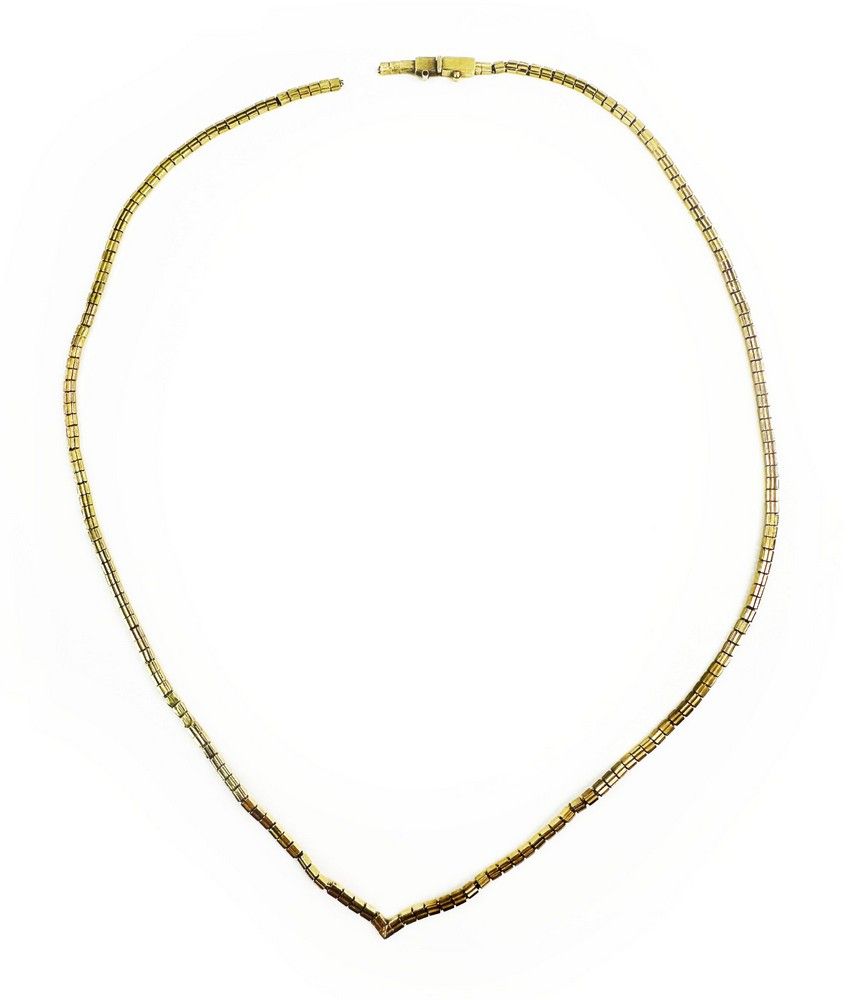 9ct Broken Chain: Segmented Style, 12.9g, 48cm Long - Necklace/Chain ...