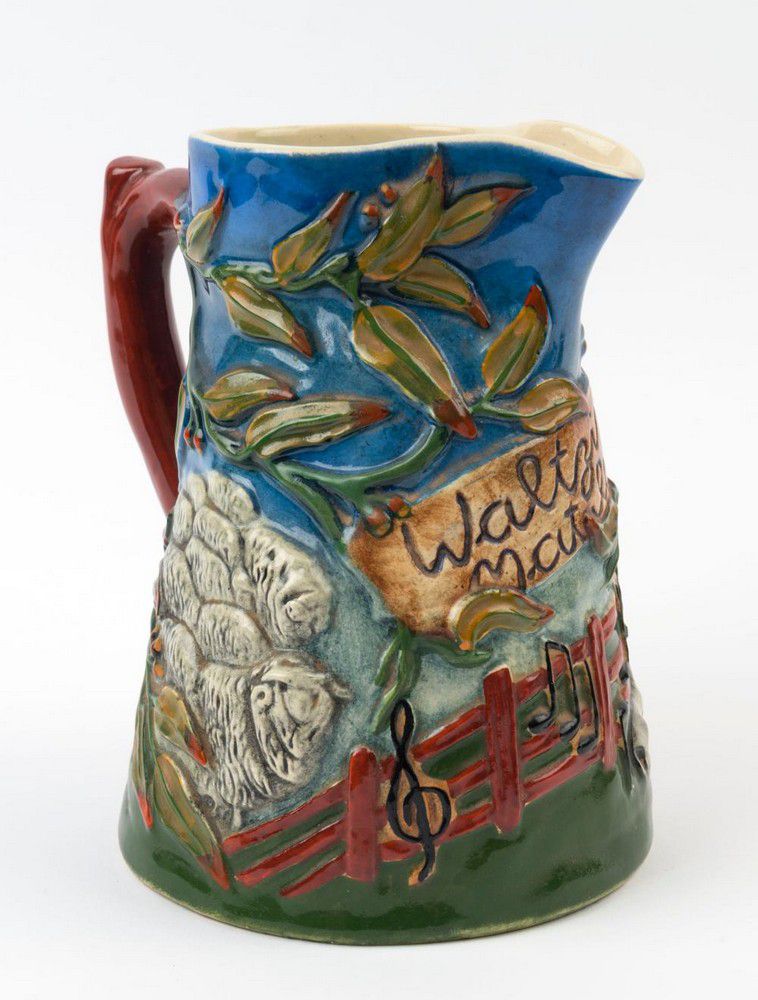 Diana Pottery Musical Jug - 'Waltzing Matilda' - Diana Pottery - Ceramics