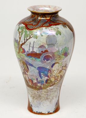 Wilton Ware Lustre Vase with Chinoiserie Boating Scenes, 1934 - Zother ...