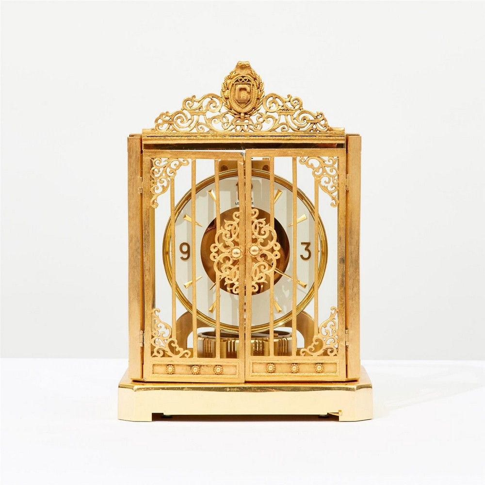 Le Coultre Atmos Clock with Gate and Cresting, No. 162872 - Clocks ...