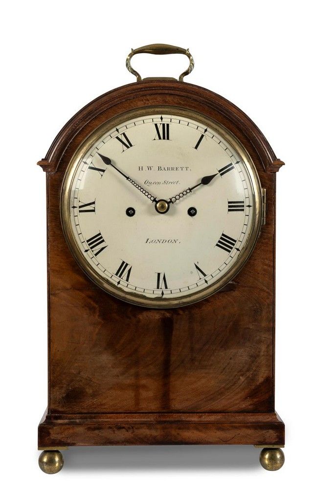 Regency mahogany bracket clock by H.W. Barrett, London 1810 - Clocks ...