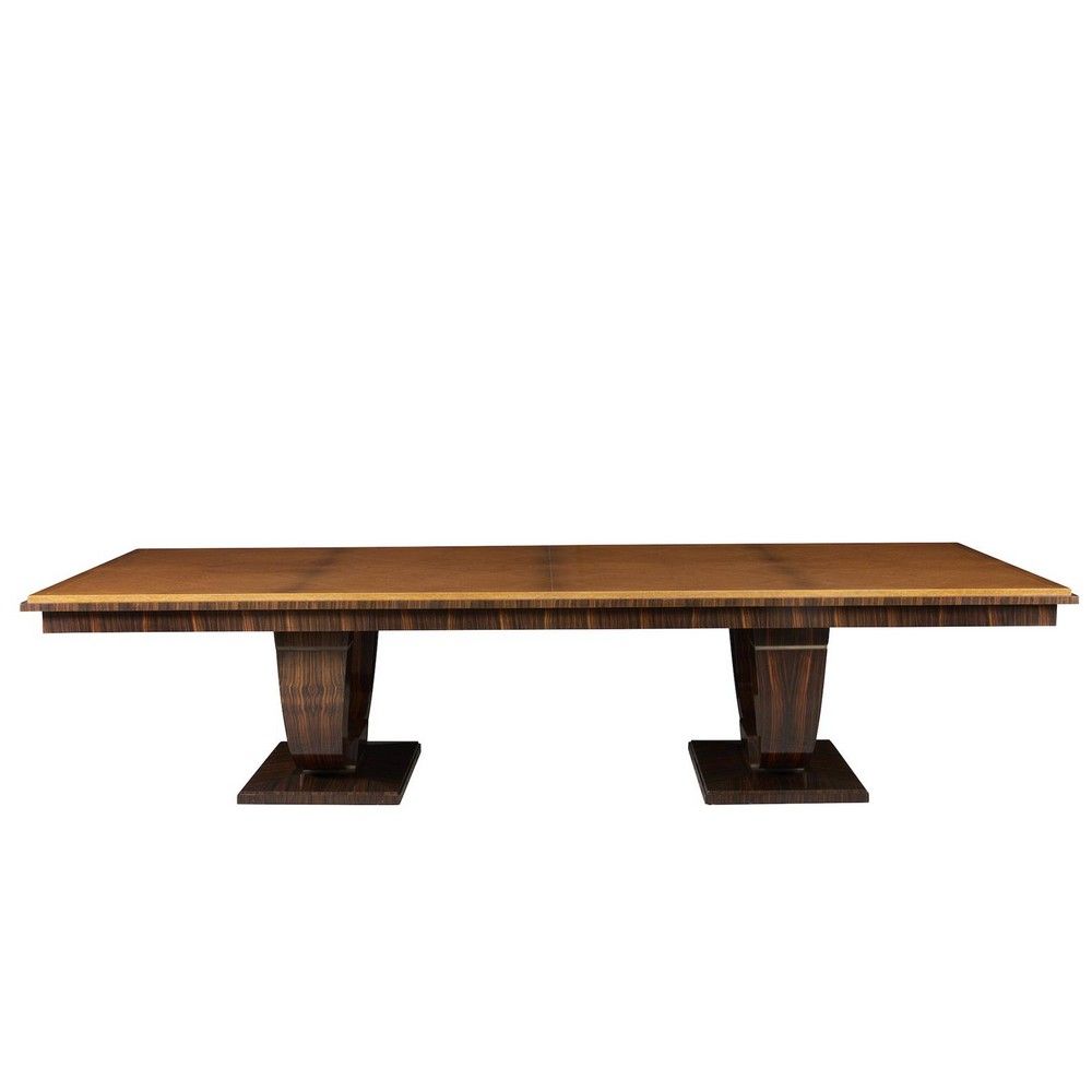 Impressive Emile-Jacques Ruhlmann inspired dining table by Frank ...