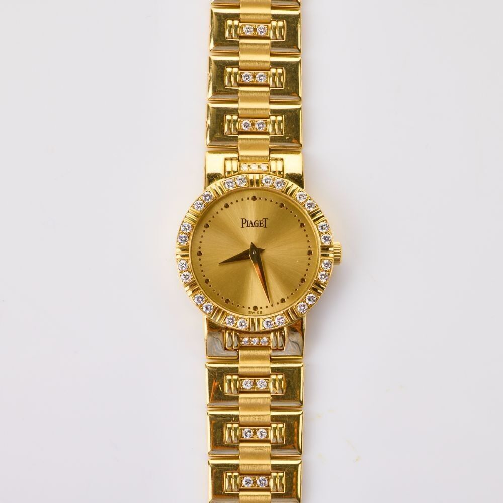 Piaget Dancer Quartz Watch with Diamonds in 18ct Gold - Watches - Wrist ...