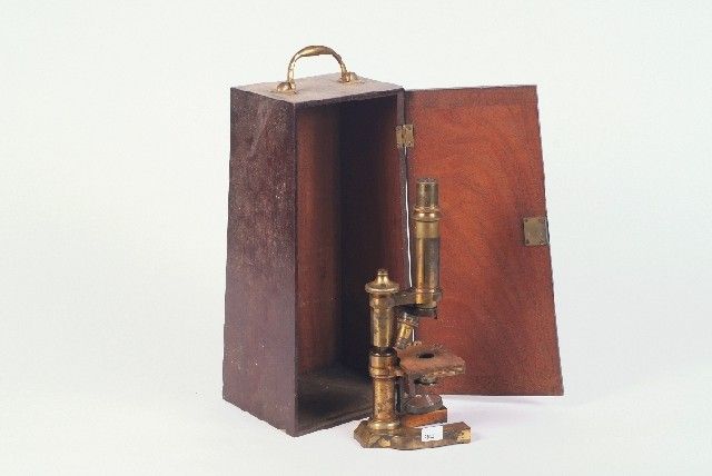 Antique Brass Microscope by C. Baker London - Optical - Microscopes ...