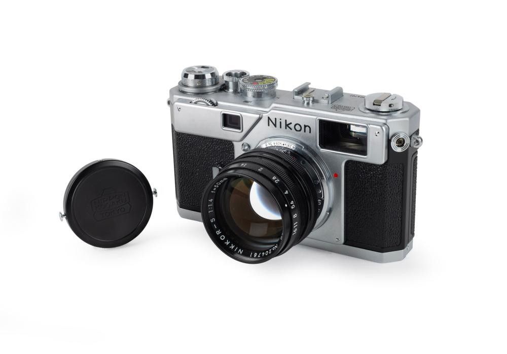 Nikon S3 Rangefinder Camera with Nikkor-S 50mm Lens, 1958 - Photography ...