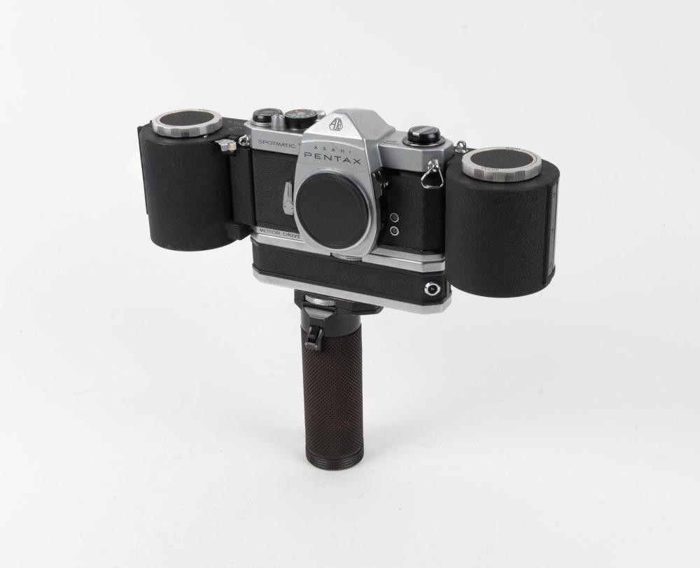 Asahi Kogaku: Pentax Spotmatic motor drive SLR camera body ...