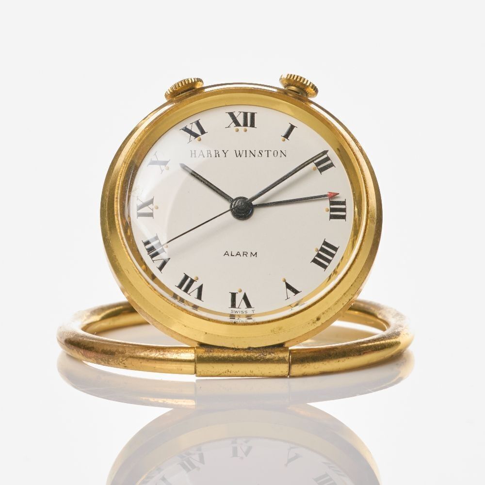 Concord Harry Winston Swiss Made Clock, 1970s, Gilt Plated - Clocks ...