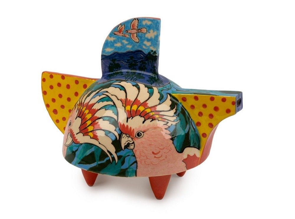 Major Mitchell Cockatoo Teapot - Australian Themes & Other Makers ...
