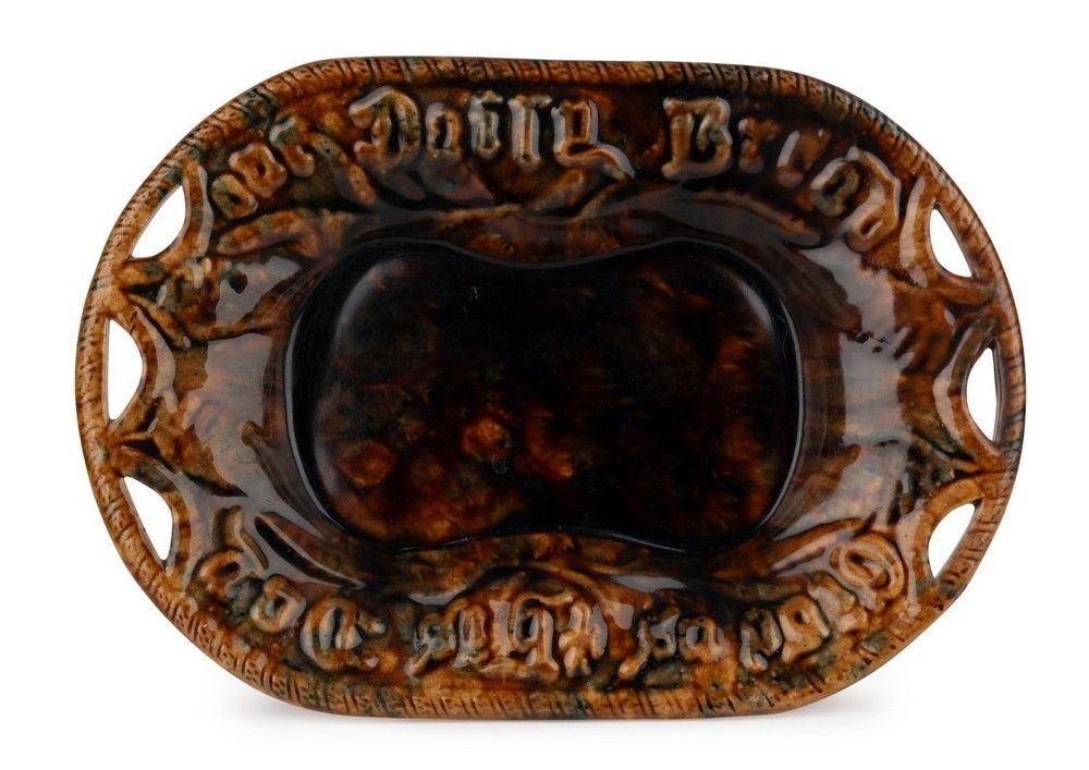 Lithgow Pottery Mottled Glaze Bread Platter, 19th/20th Century ...