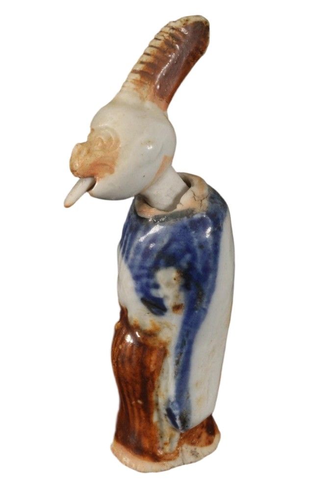 Hirado Japanese Porcelain Monkey Netsuke Sambuca Dancer Figurine ...