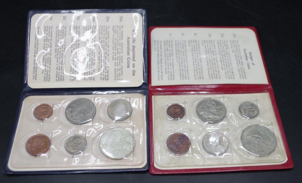 RAM Australian Coin Sets: Wildlife & Designs (1966-1970) - Coins ...