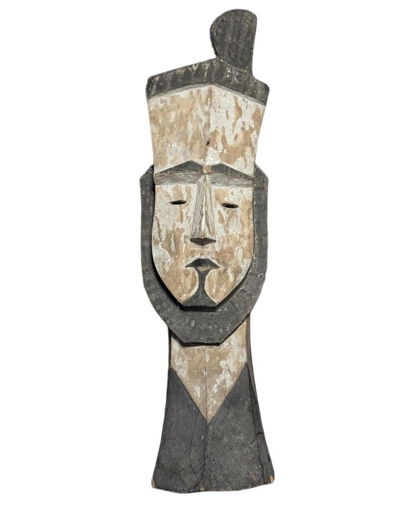Mortlock Island Mask Sculpture: Early 20th Century Caroline Islands ...