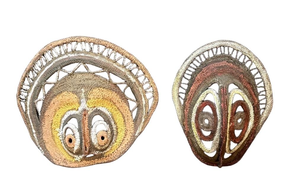 Abelam Yam Masks from Papua New Guinea Harvest Ceremony - New Guinean ...