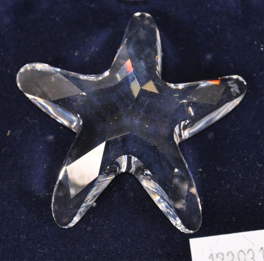 Swarovski Crystal Starfish - 6cm Diameter - European - Glass