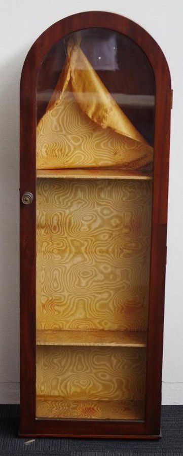 Antique Wall Mount Display Cabinet - 131cm x 44cm - Cabinets - Display ...