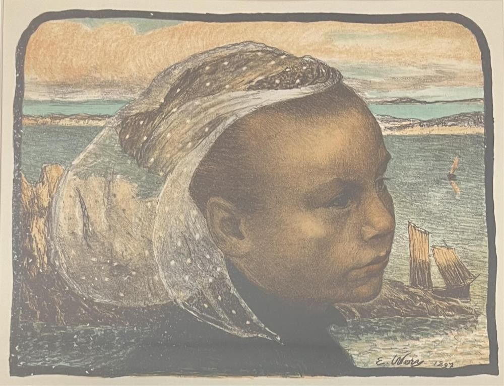 Bretagne 1897, L'Estampe Moderne Pl 7 by Emile Wery - Prints ...