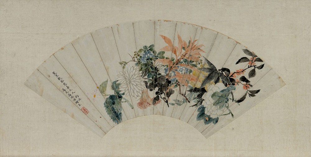 Japanese Fan Painting - Art - Oriental