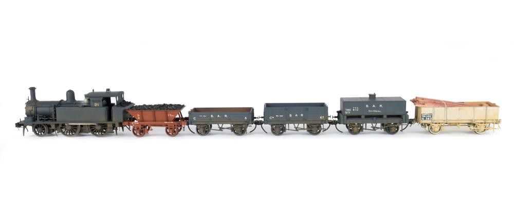 1893 P Class Tank Engine with Rolling Stock - Railway Trains and Trams ...