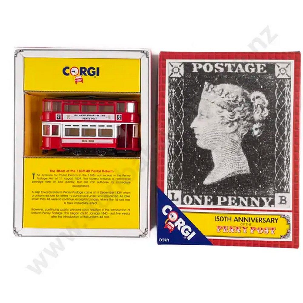 Corgi 150th Anniversary Penny Post Bus Collectible Limited Edition ...