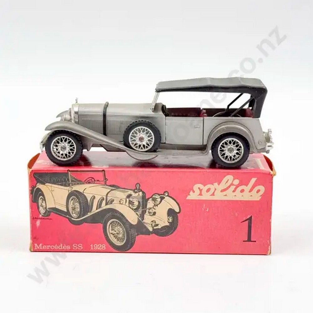 Solido 1/132 Mercedes SS 1928 Diecast Model Car in Box - Motor Vehicles ...