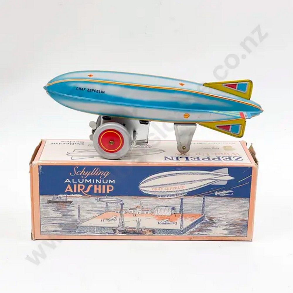 Schylling Collector Series Aluminum Airship Zeppelin, 25 cm length ...
