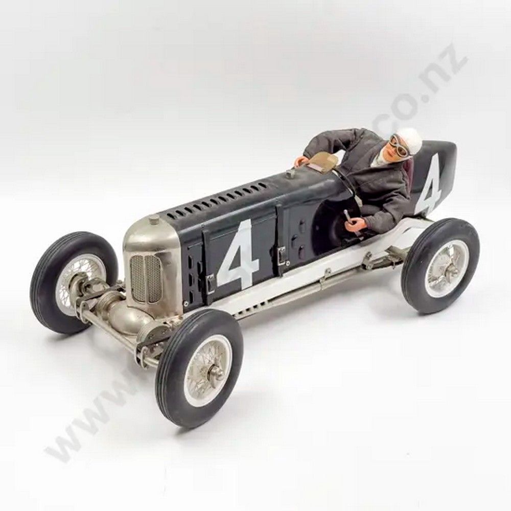 Clockwork Tinplate Early Grand Prix Racing Car Scale Model Kit - Motor ...