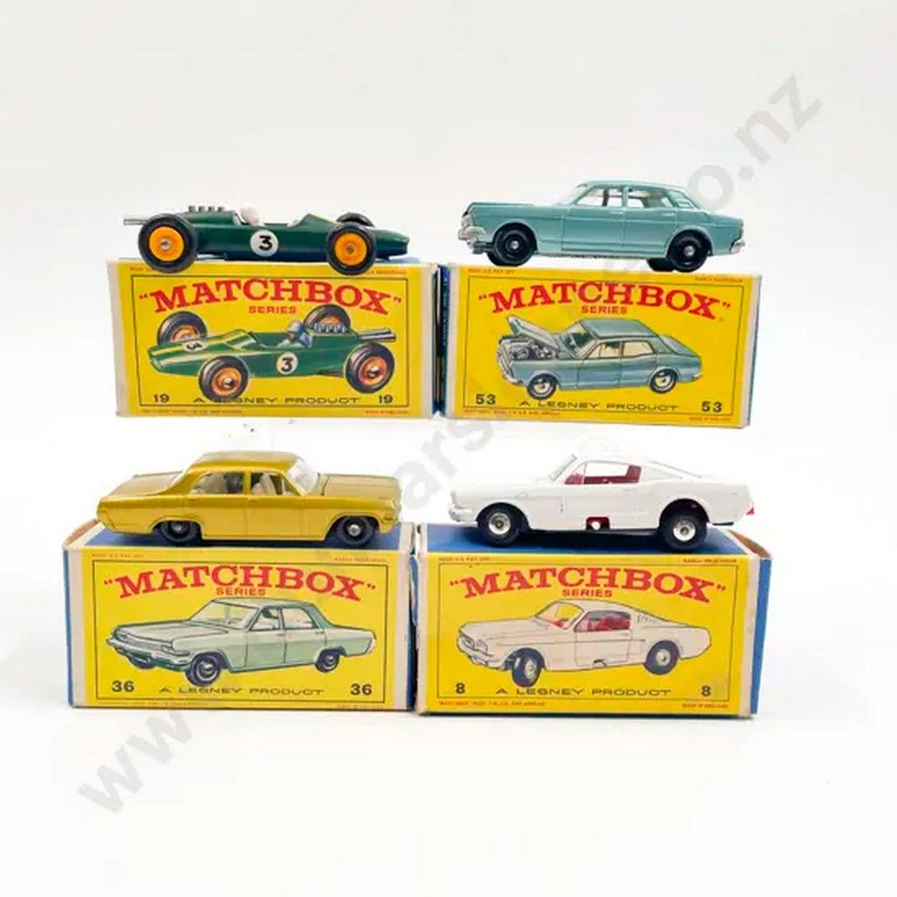 Matchbox Series Boxed Ford Mustang with Missing End Flap - Branded - Matchbox - Toys & Models