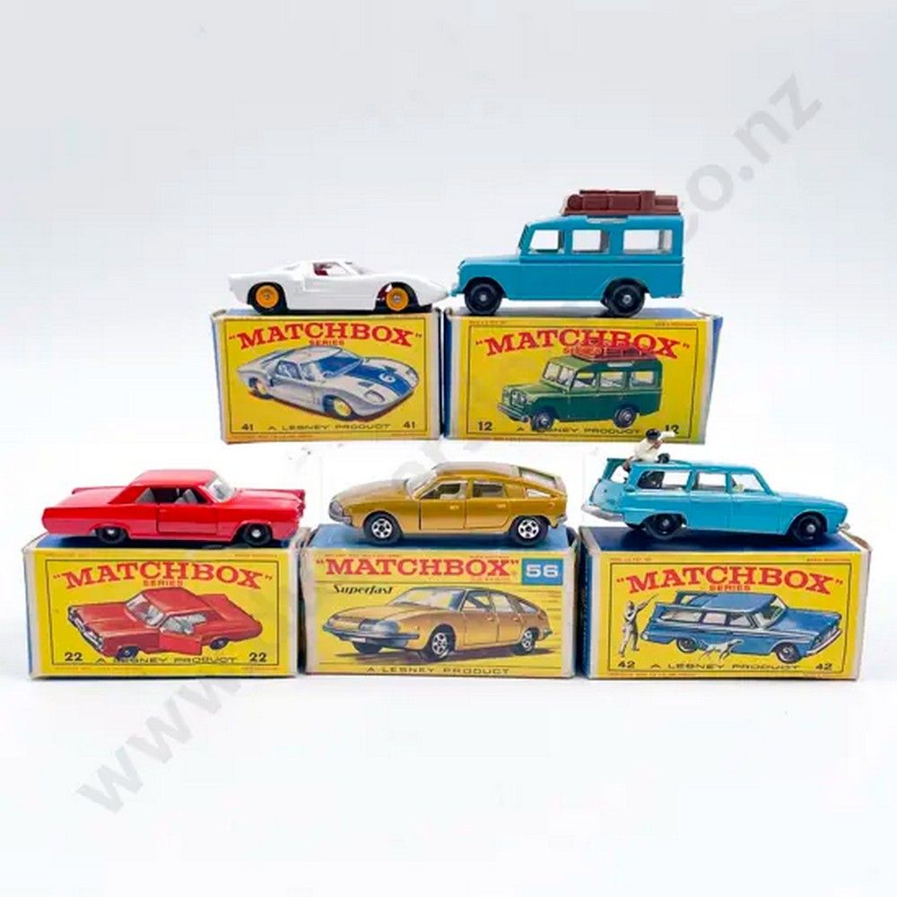 Matchbox Series boxed cars with minor creasing on packaging - Branded - Matchbox - Toys & Models