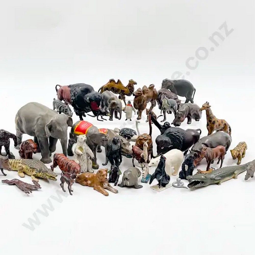 Vintage Metal Zoo Animals Collection from Britains and Other ...