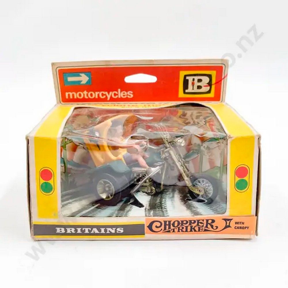 Britains Boxed 9674 Chopper Trike Motorcycle Toy Collectible Model ...
