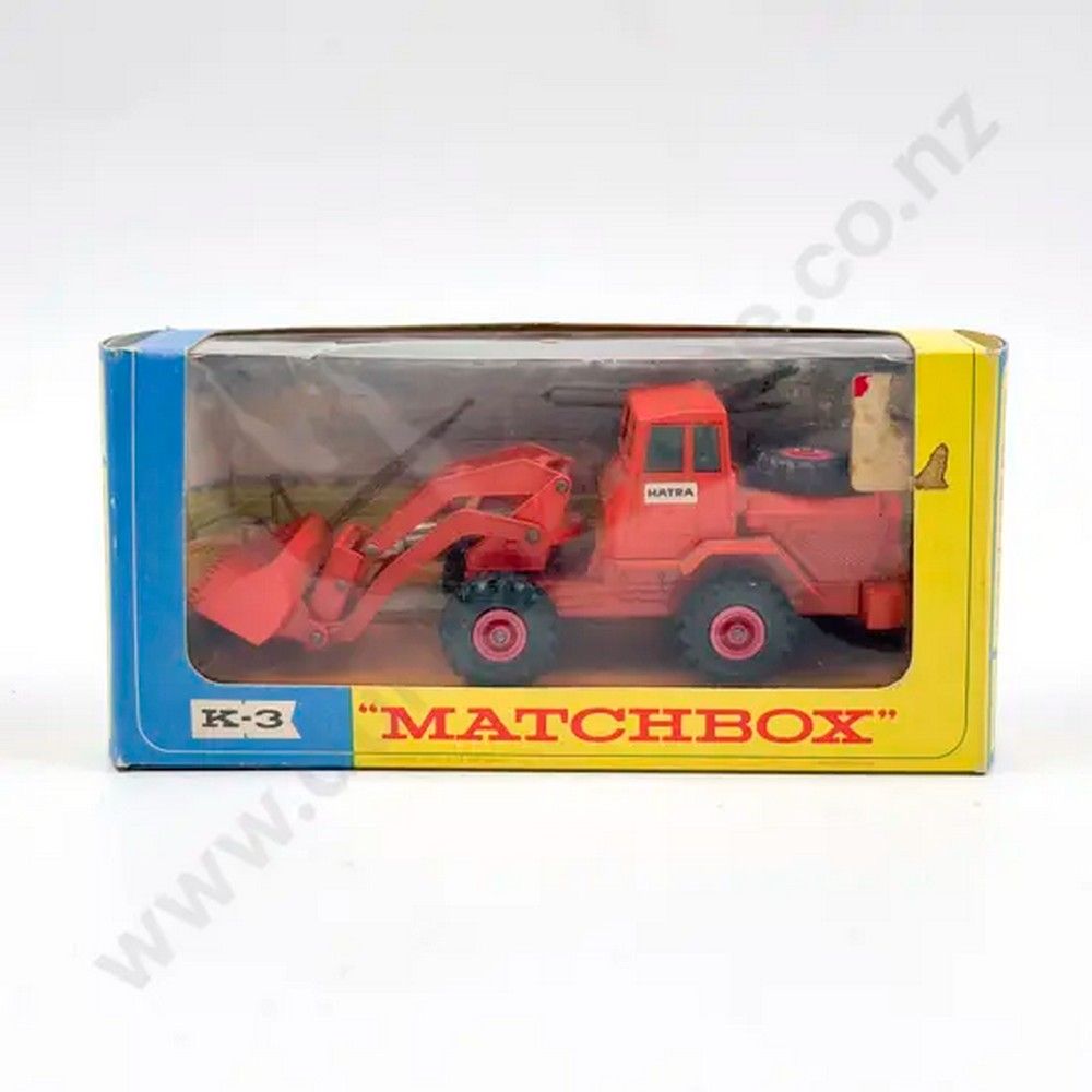 Matchbox King Size K-3 Hatra Tractor Shovel in Box - Branded - Matchbox ...