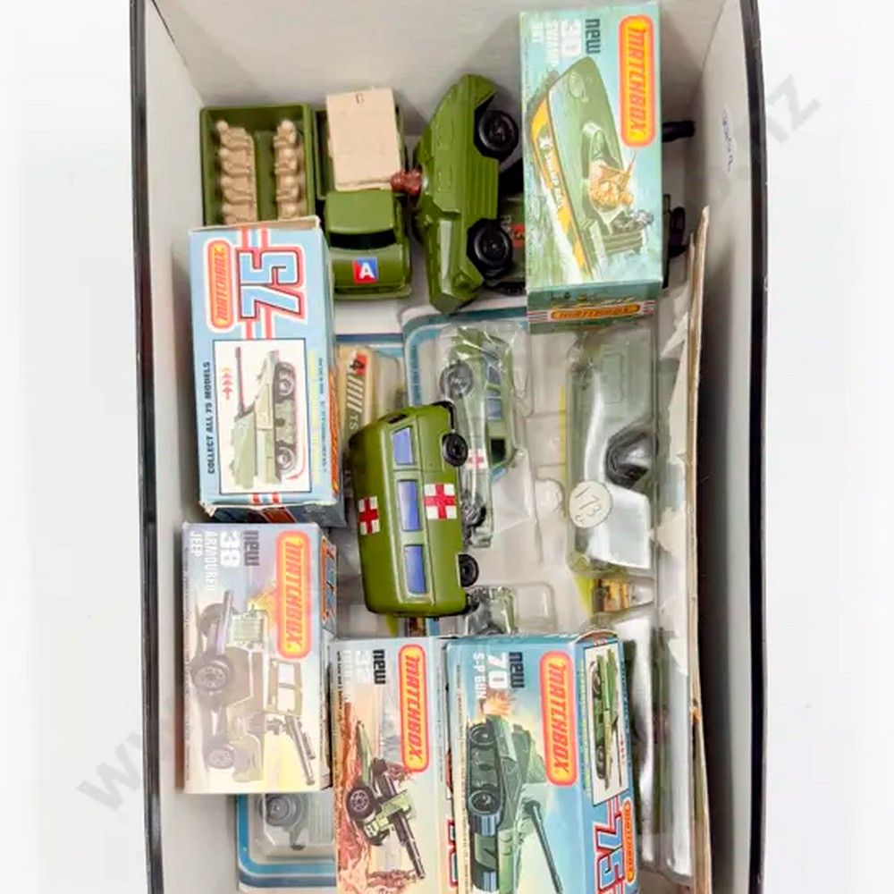 Matchbox Early Issue Military Twin Packs and Unboxed Models - Branded ...