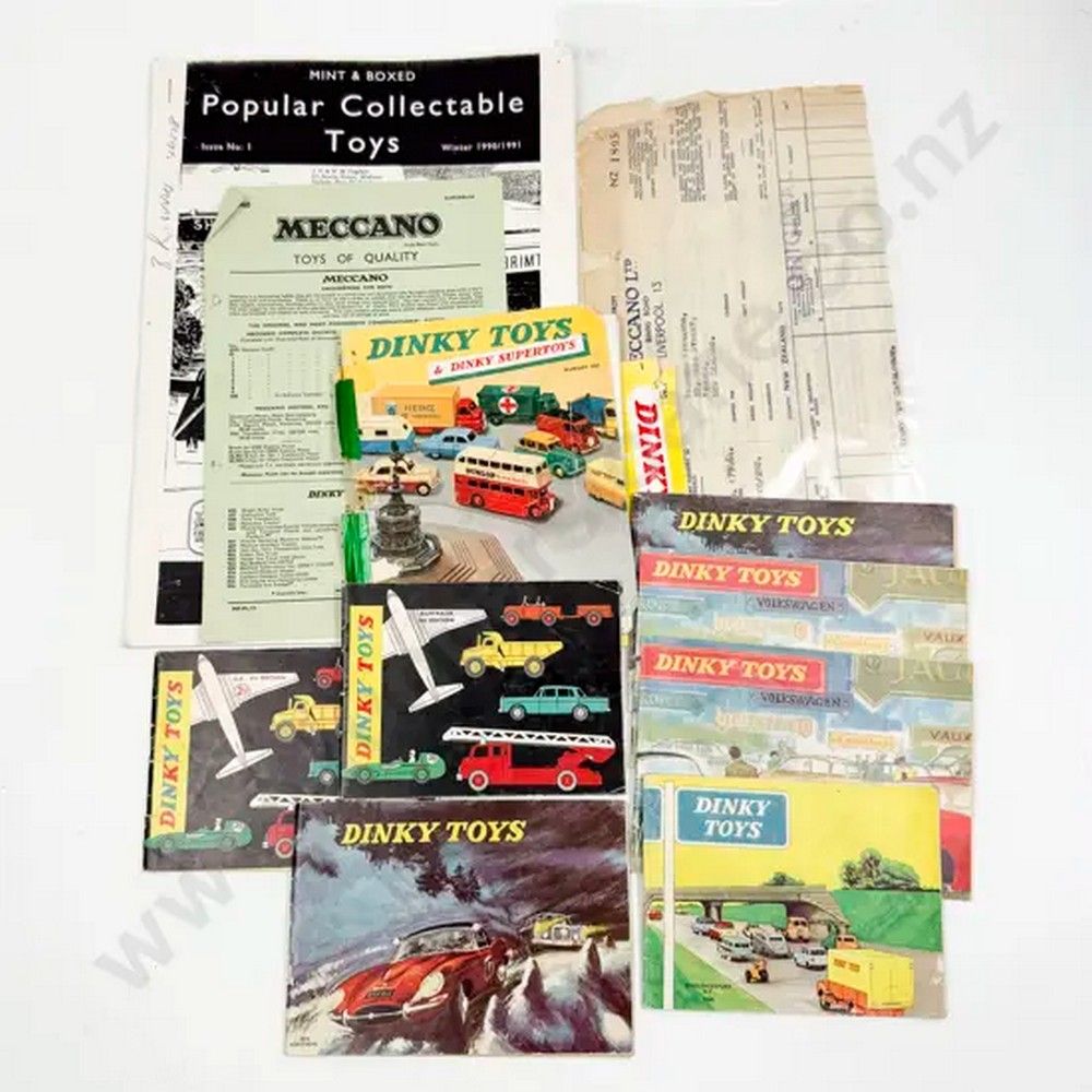 Dinky Toys Catalogues and Price List Collection, 1957-1960 - Branded ...