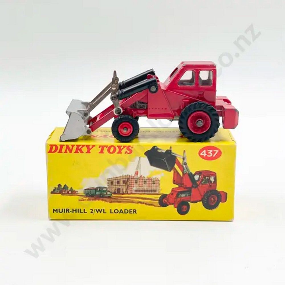 Dinky 437 Muir-Hill Loader Boxed with Slight Rubs - Branded - Dinky ...