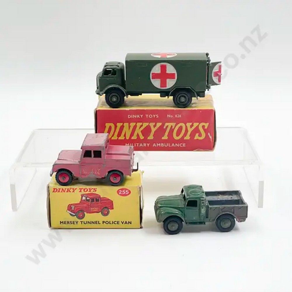 Dinky Mersey Tunnel Police Van, Military Ambulance, BOAC Coach ...