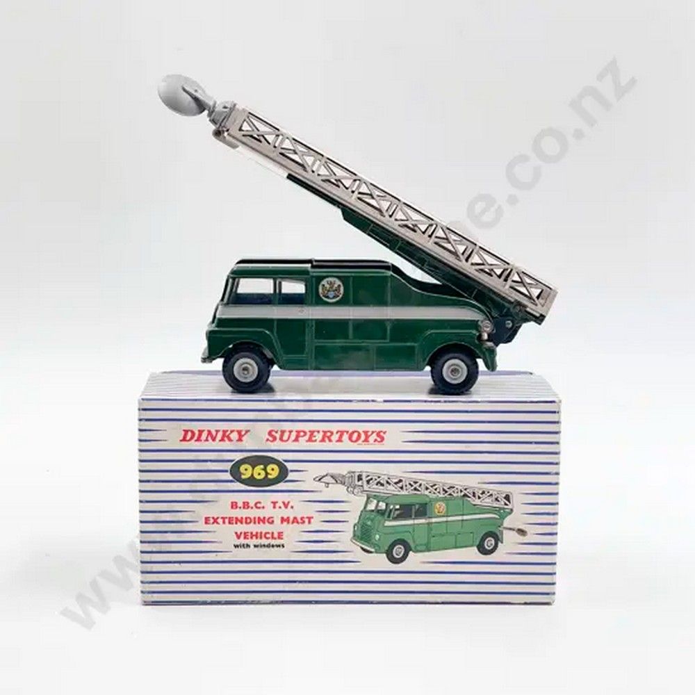 Dinky Super Toys 969 BBC TV Extending Mast Vehicle Boxed - Branded ...