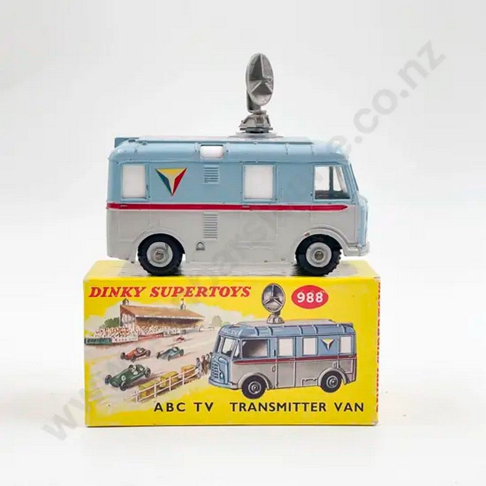 Dinky Super Toys 988 ABC TV Transmitter Van in Box - Branded - Dinky ...
