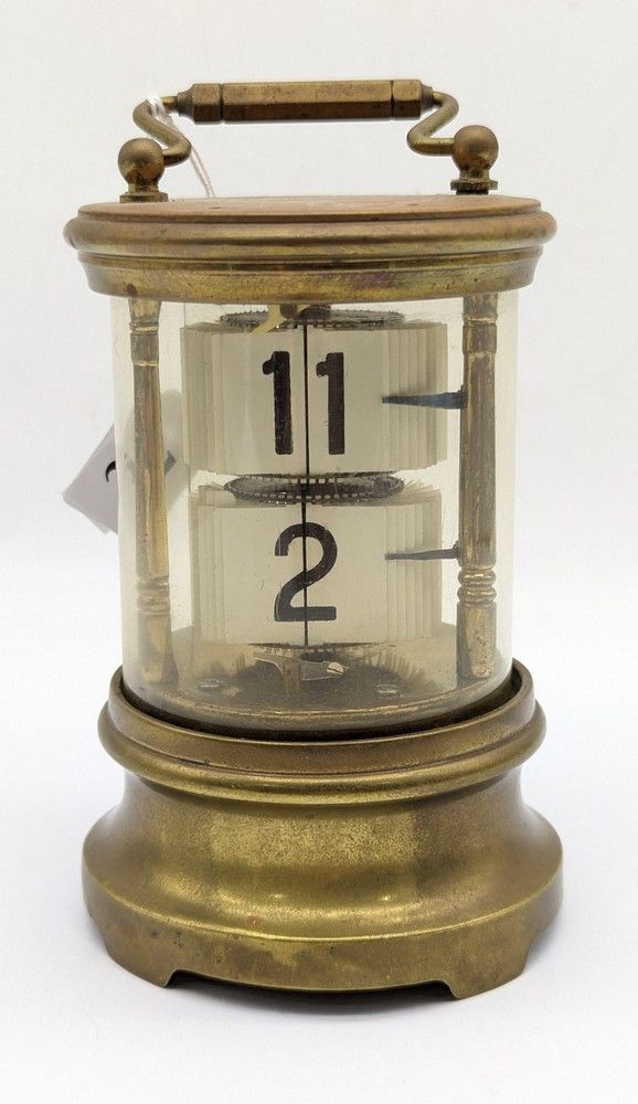 Brass, Copper, and Perspex Lantern-Shaped 300 Day Clock - Clocks ...