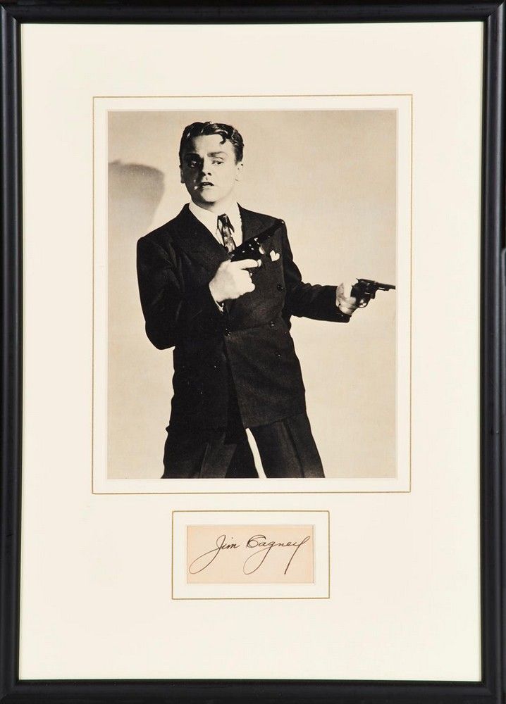 Autographed Joe Cagney Photo: 25 cm x 18.5 cm - Film & Television ...