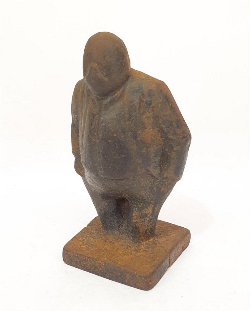 Cast Iron Paperweights of Winston Churchill and Sir George Reid ...