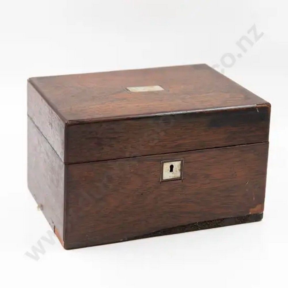 Victorian Rosewood Work Box with Fitted Interior and Drawer - Boxes ...