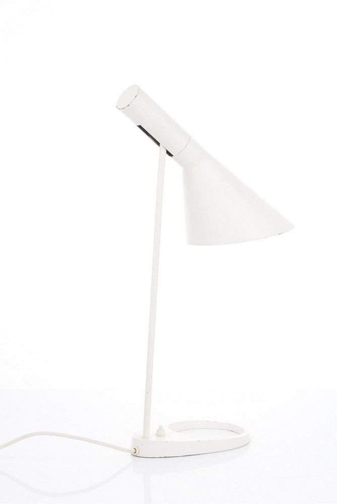 Arne Jacobsen Aj Table Lamp, 1957, Louis Poulsen, White - Lamps - Table ...
