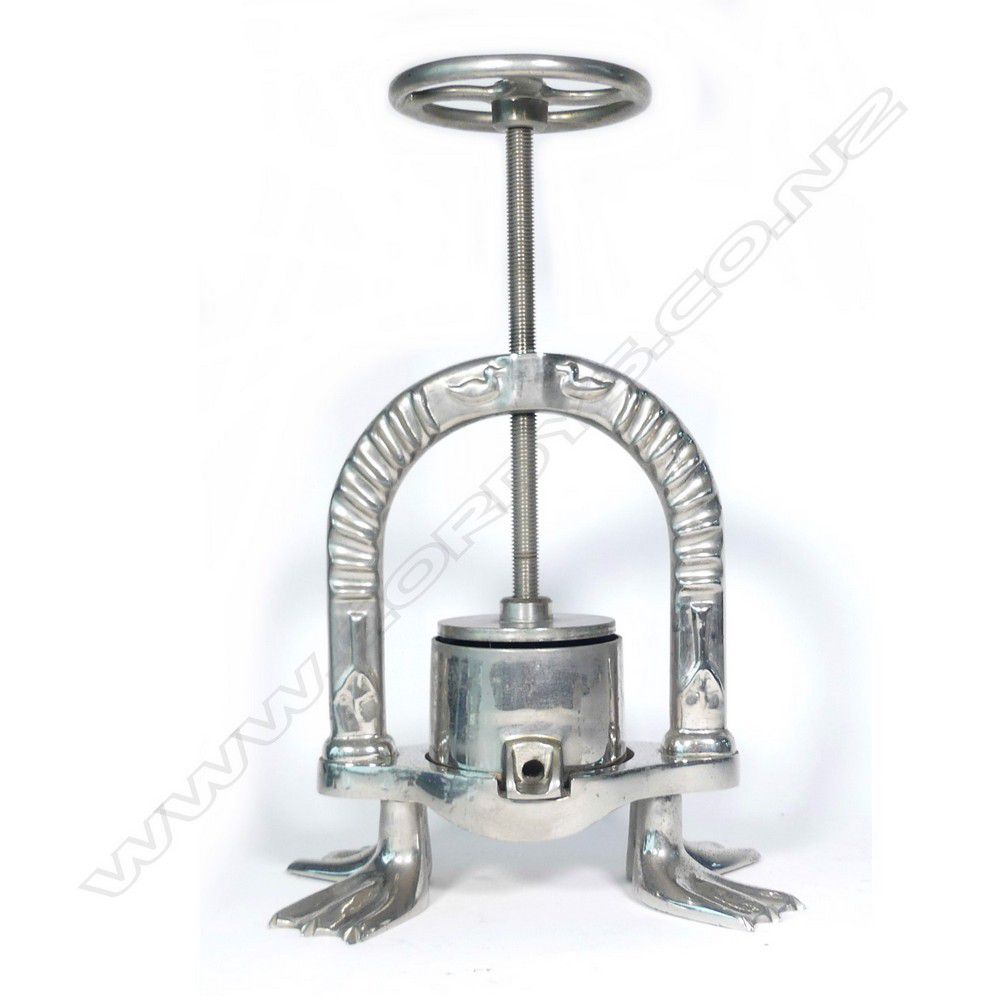 French Brass Duck Press on Webbed Feet - Kitchenalia - Zother ...