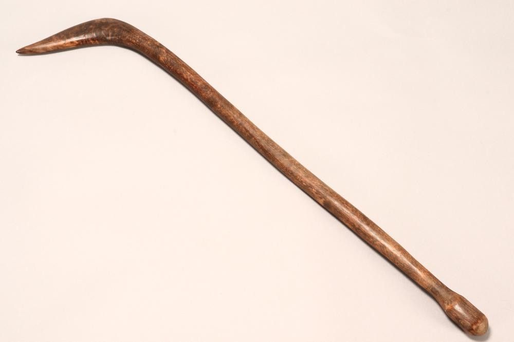 Australian Aboriginal Fine Pointed Leangle with Curved End, 79cm ...