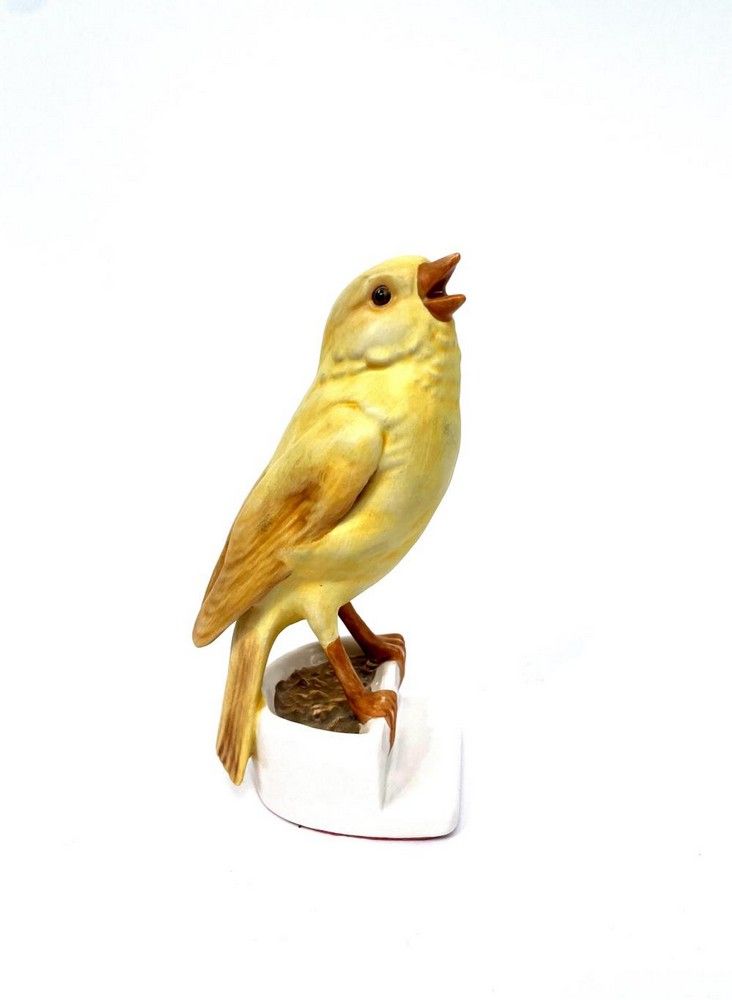 Vintage Goebel Yellow Canary Bird Figure from Germany, 12cm Height ...
