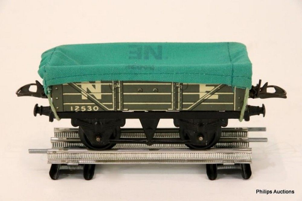 Hornby O-Gauge Open Wagon and Cover, Ne, c1950 - Railway Trains and ...