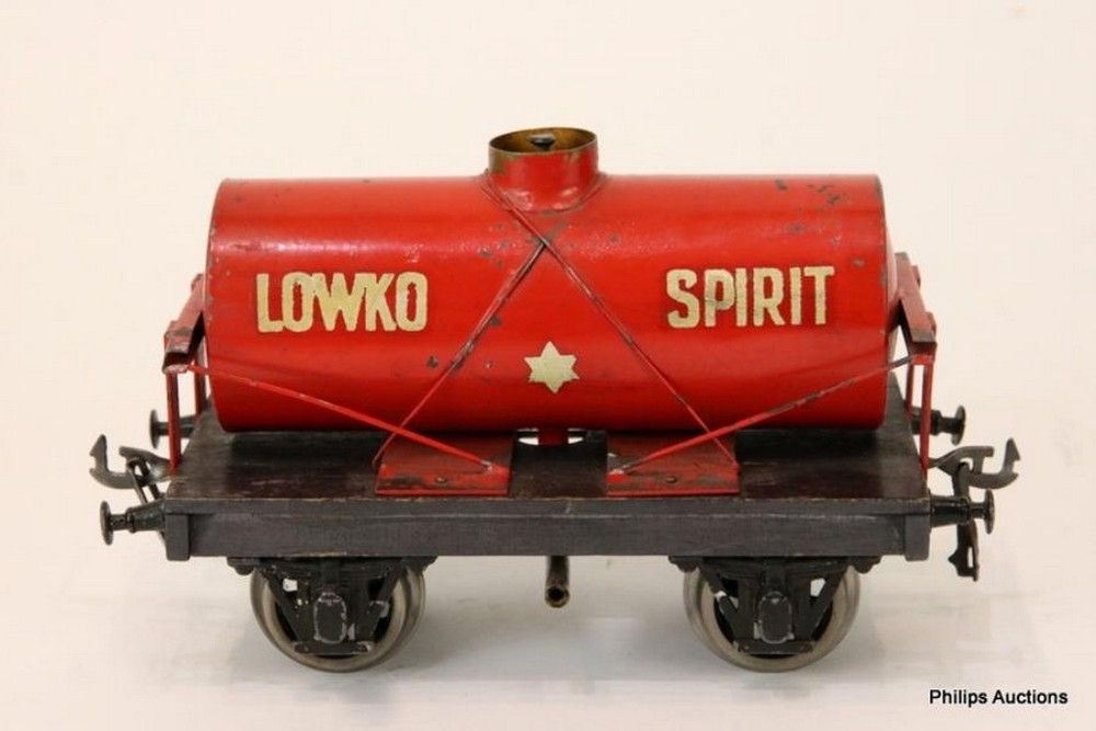 Vintage Bassett-Lowke Gauge-1 'Lowko Spirit' Petrol Tanker, Red ...