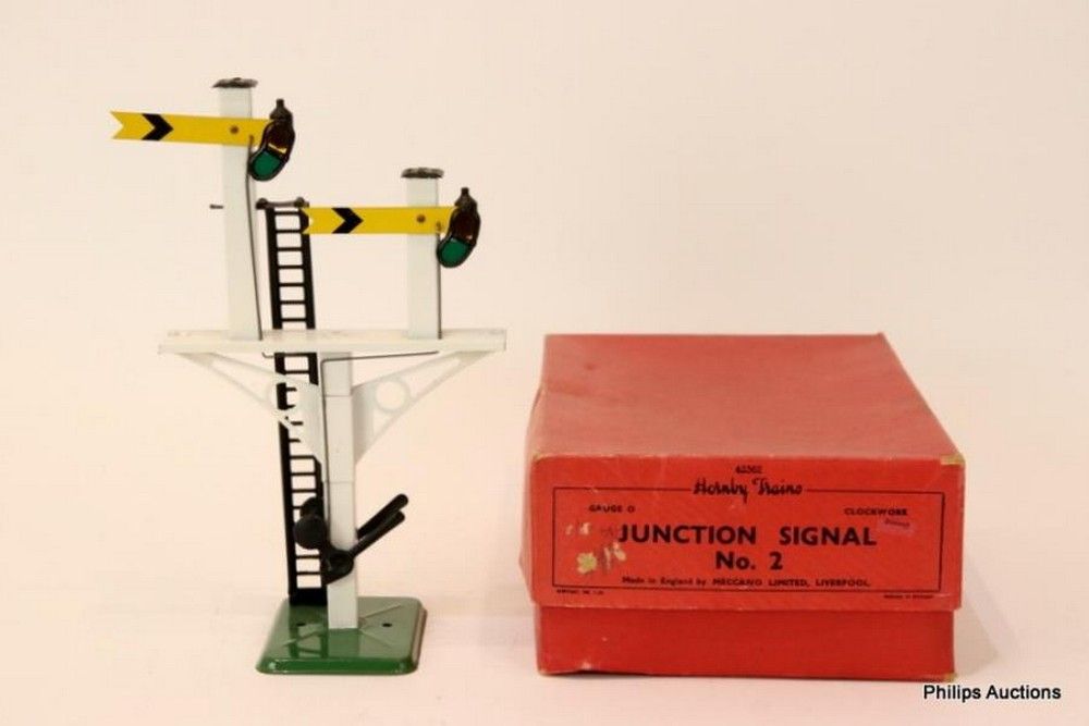 Hornby O-Gauge Junction Signal No.2 in Original Box - Complete ...